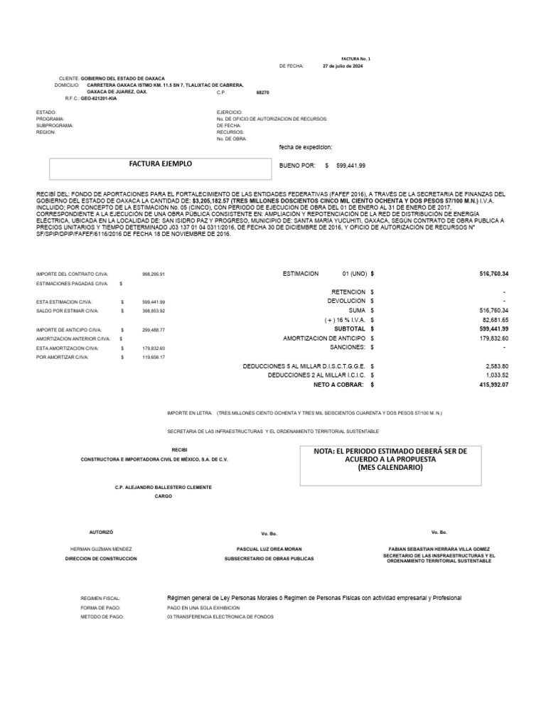 Ejercicio Matriz Curso | PDF