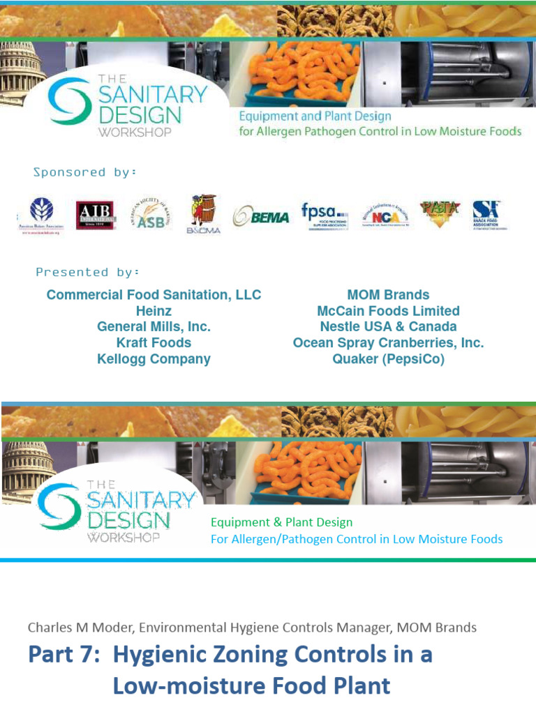 Hygienic Zoning in Food Safety | PDF | Sanitation | Food Safety