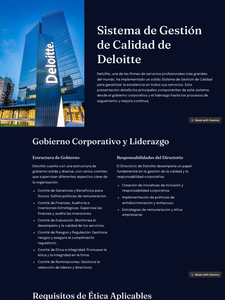 Deloitte | PDF | Sustentabilidad | Cambio climático