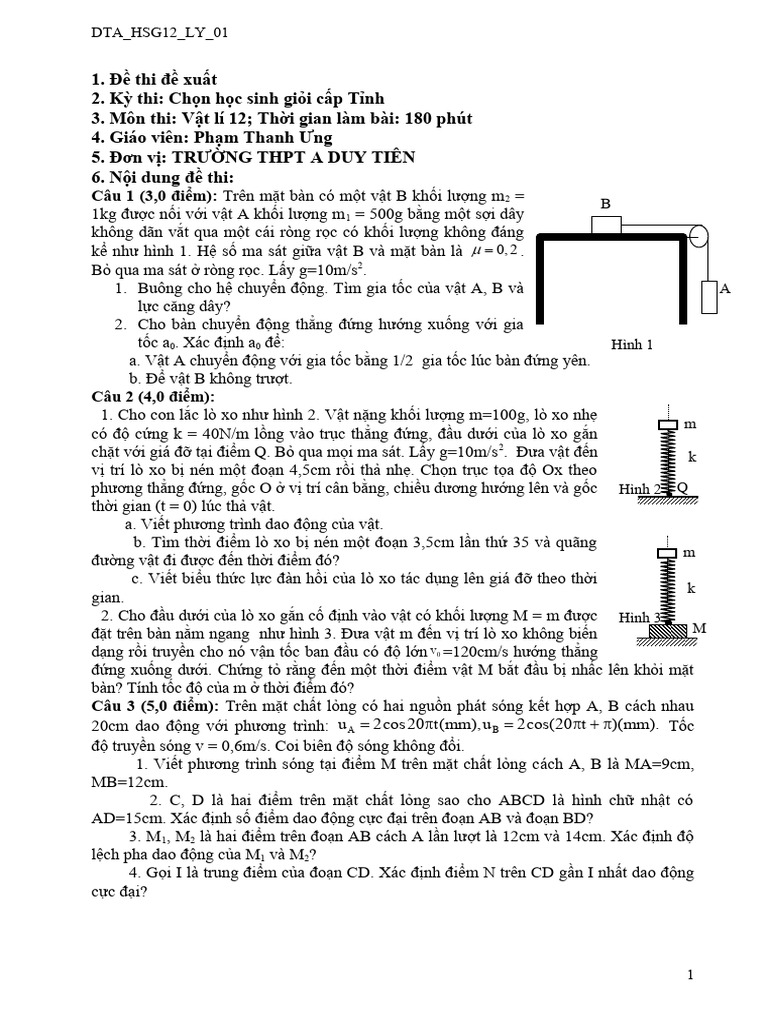 Dta HSG12 Ly 01 | PDF