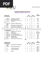BS IT Curriculum 2022 2023 FEU Tech | PDF | Computer Programming ...