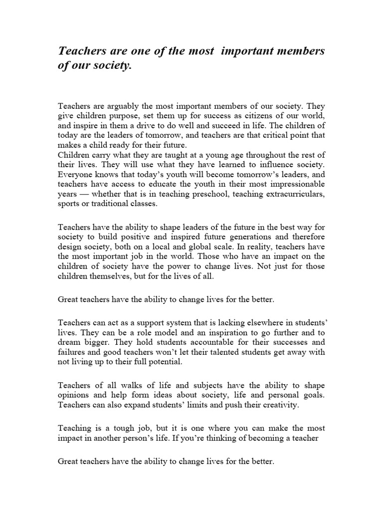 Inspiring Future Leaders | PDF | Teachers | Creativity