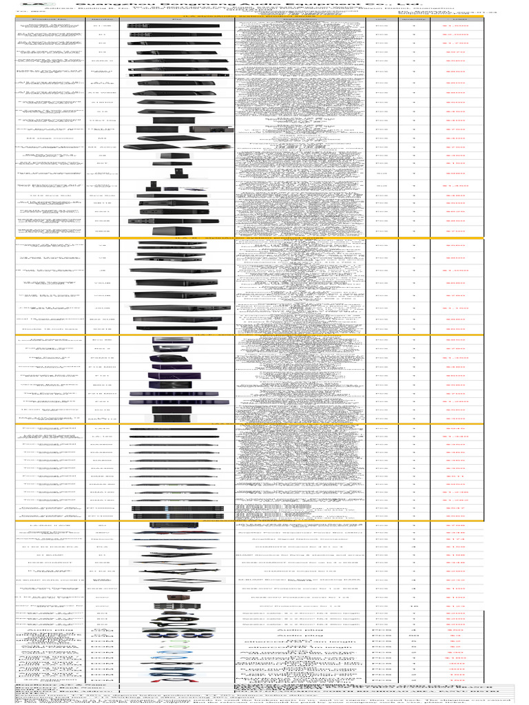 Professional Audio Product Detailed Quotation List | PDF | Loudspeaker ...