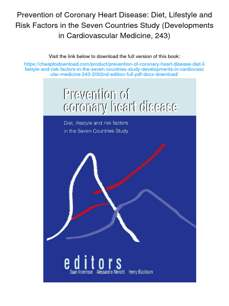 Prevention of Coronary Heart Disease: Diet, Lifestyle and Risk Factors ...