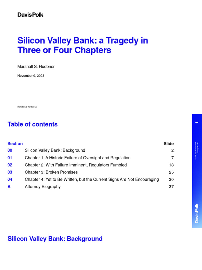 SVB Failure and Tragedy | PDF | Federal Deposit Insurance Corporation ...