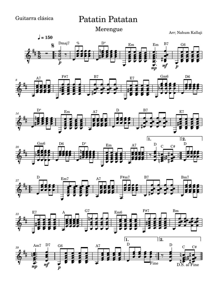 Patatin Patatan-Guitarra Clásica | PDF | Chess | Chess Theory