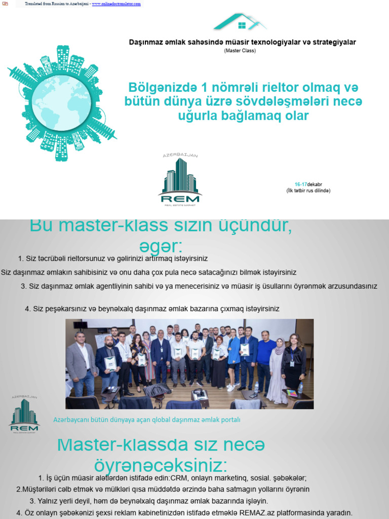 Master Klass Az | PDF