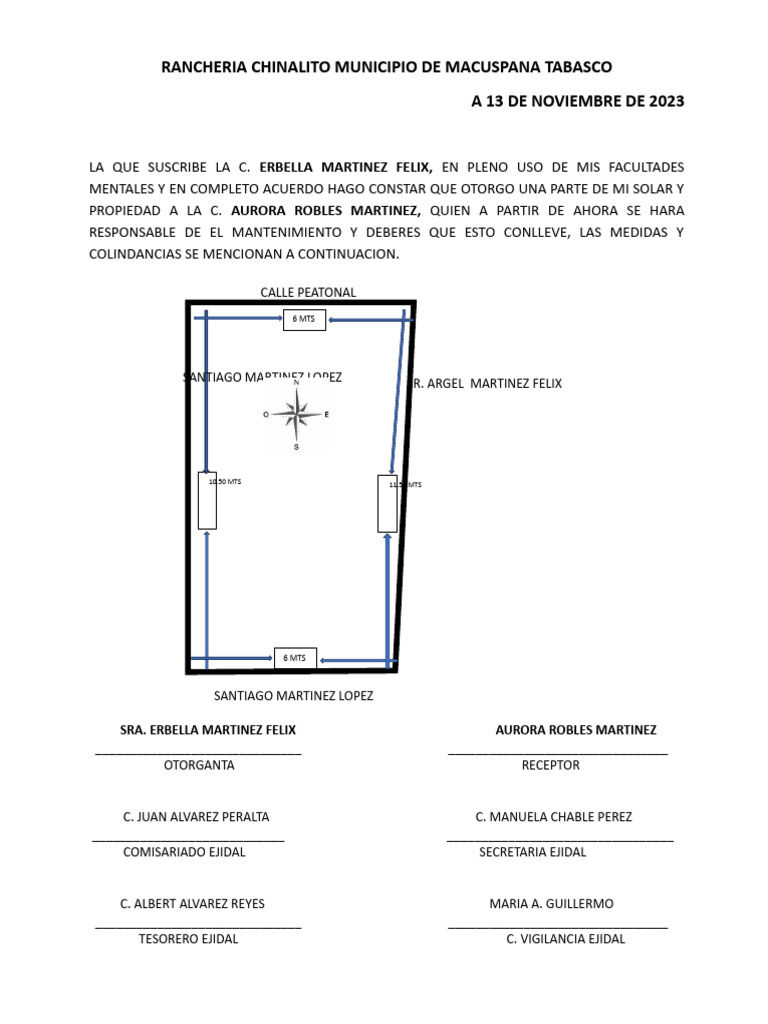 Rancheria Chinalito Municipio de Macuspana Tabasco | PDF