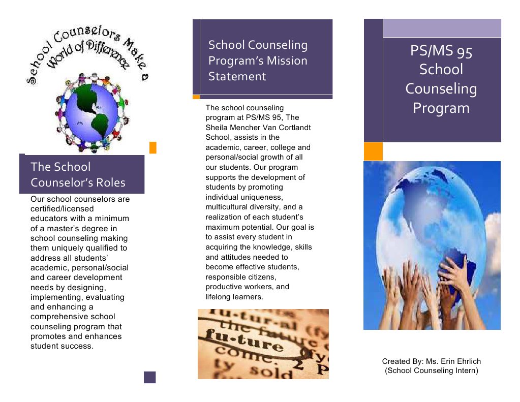 College Counseling Brochure