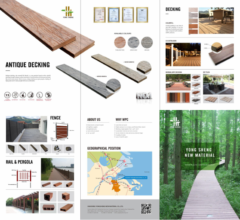 Yongsheng WPC English Promotional Sample Book | PDF