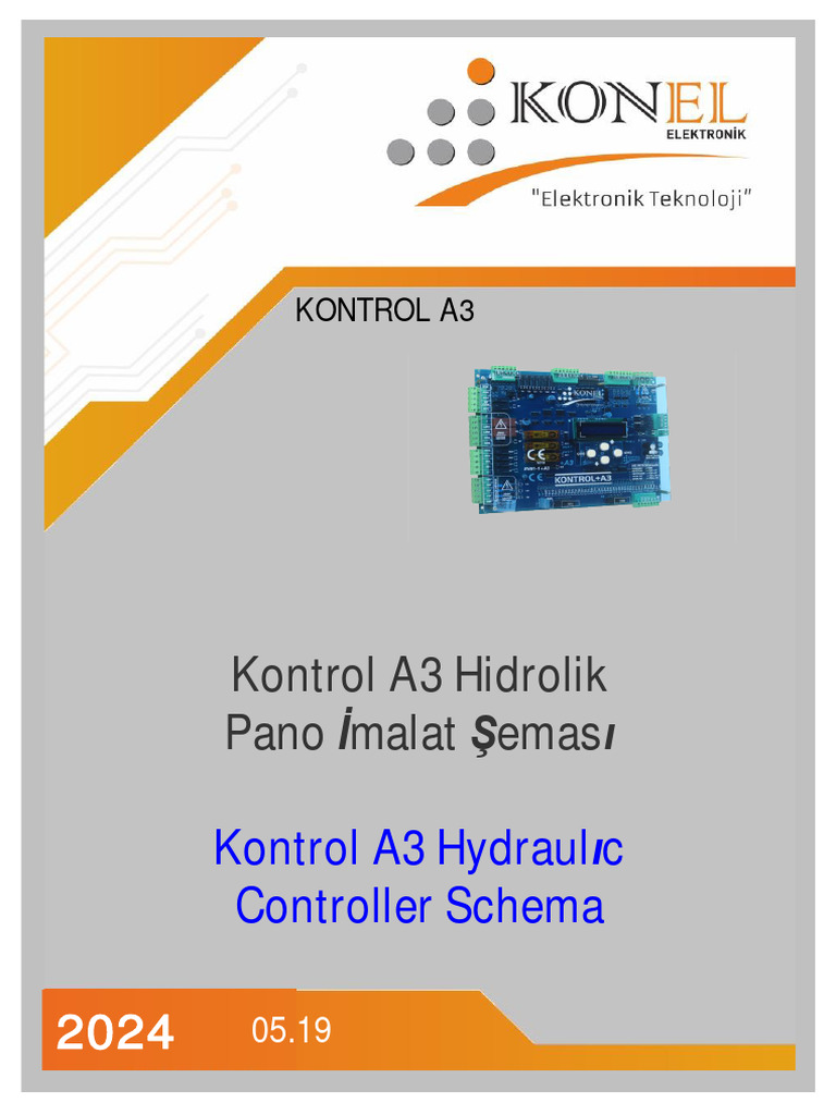 Kontrol A3 Hydraulic 81-1 Schema | PDF