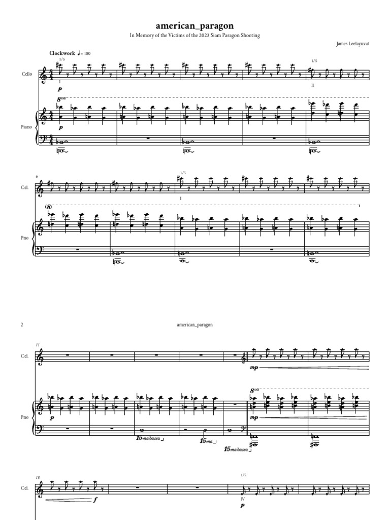 Full Score | PDF | String Instruments | Musical Instruments