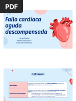 Falla Cardiaca Aguda | PDF | Insuficiencia cardíaca | Hipertensión
