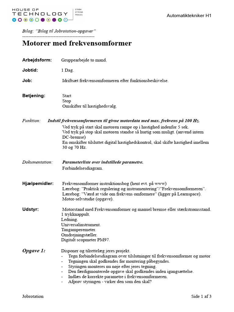 5 - Motorer Med Frekvensomformer | PDF