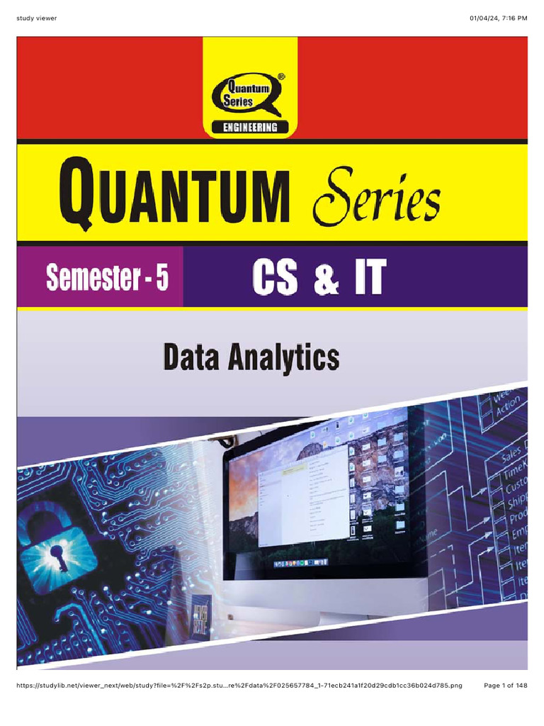 Data Analytics Quantum-3 | PDF