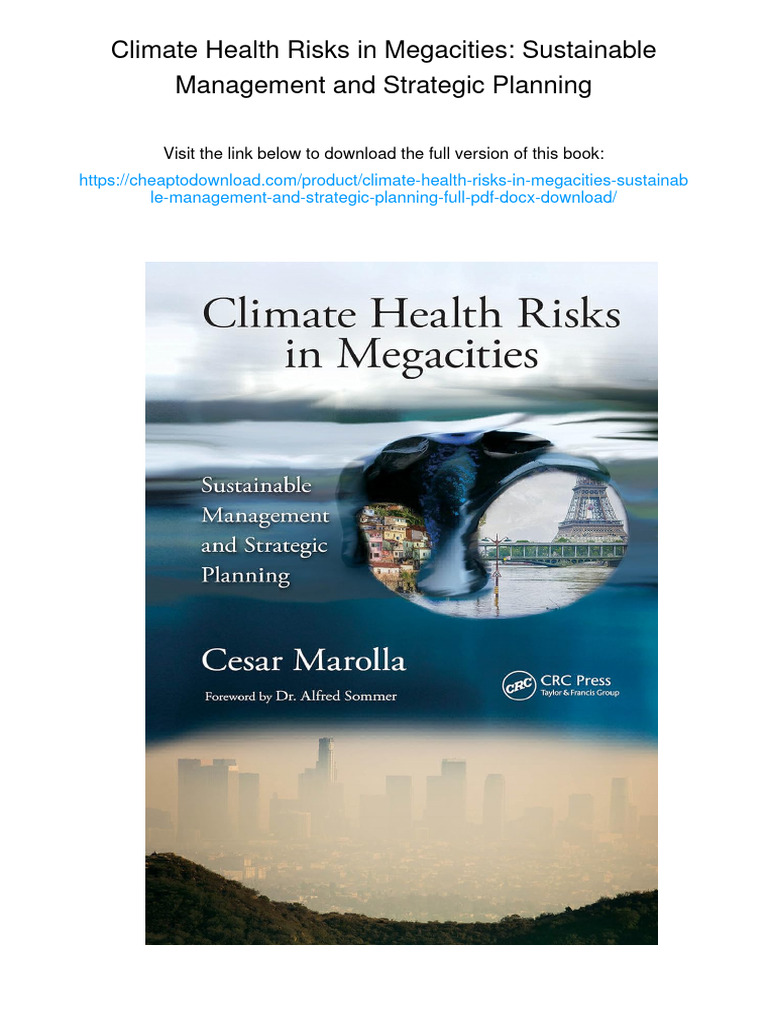 Climate Health Risks in Megacities: Sustainable Management and ...