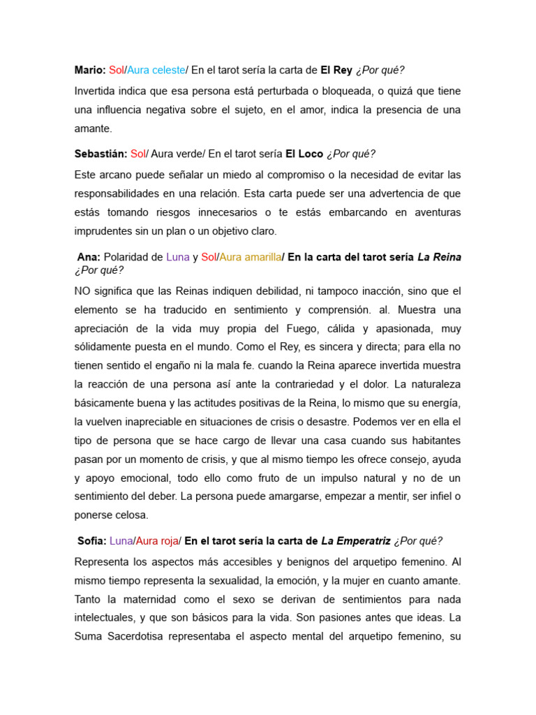 Arcanos y Auras: Relatos de Tarot | PDF | Las emociones | Tarot