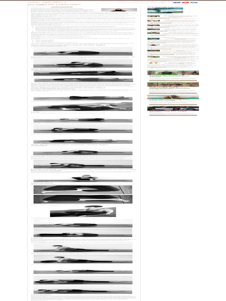 Yin Yoga For Lotus Hips - Love Yoga Anatomy | PDF | Ashtanga Vinyasa ...