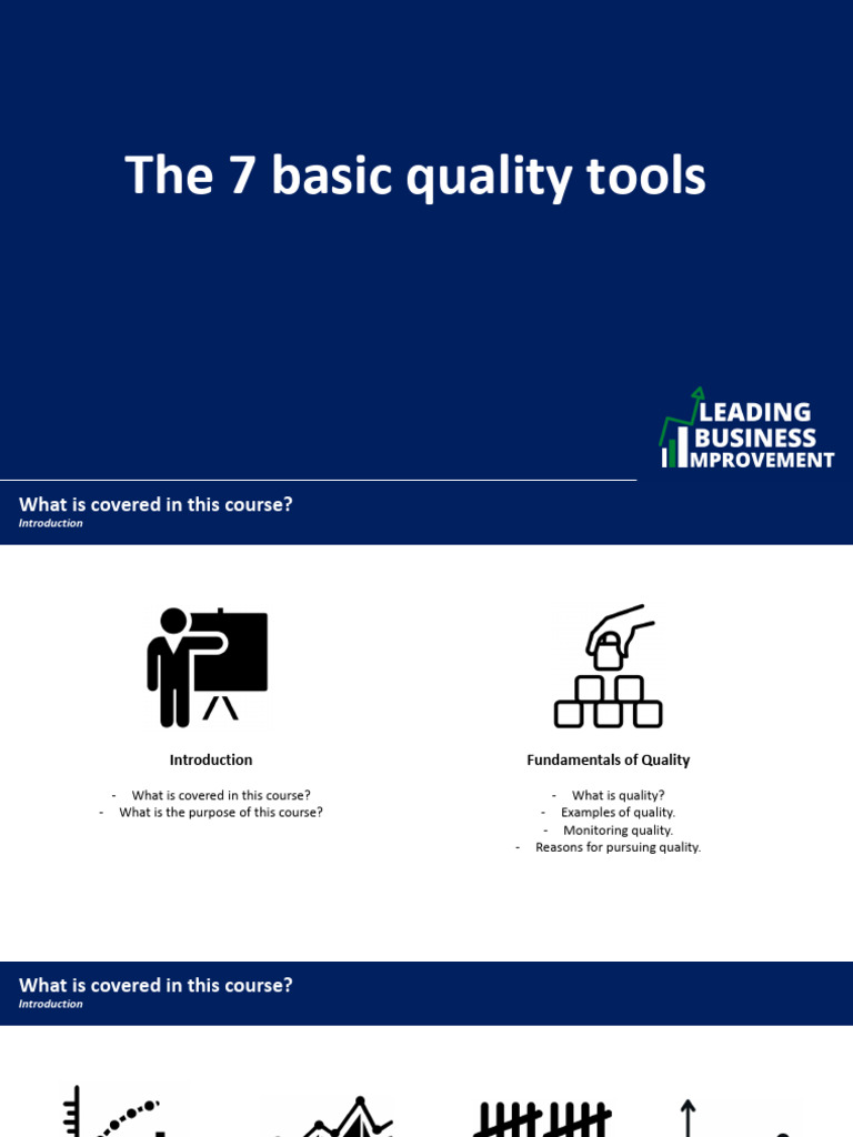 Essential Quality Tools | Download Free PDF | Histogram | Data
