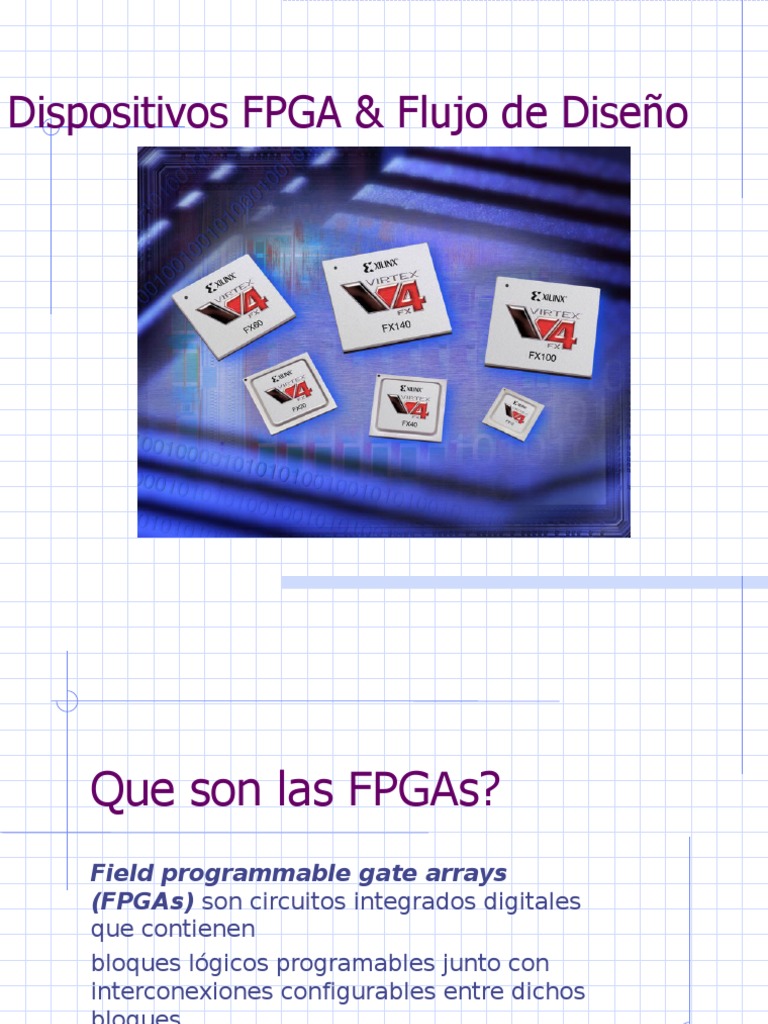 1-Introduccion A Las FPGAs | PDF | Arreglos de compuertas lógicas programables en sitio ...