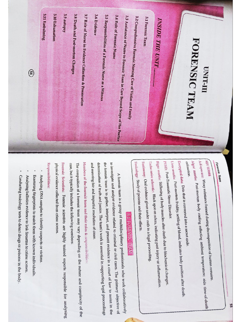 Forensic Unit 3 Pdf