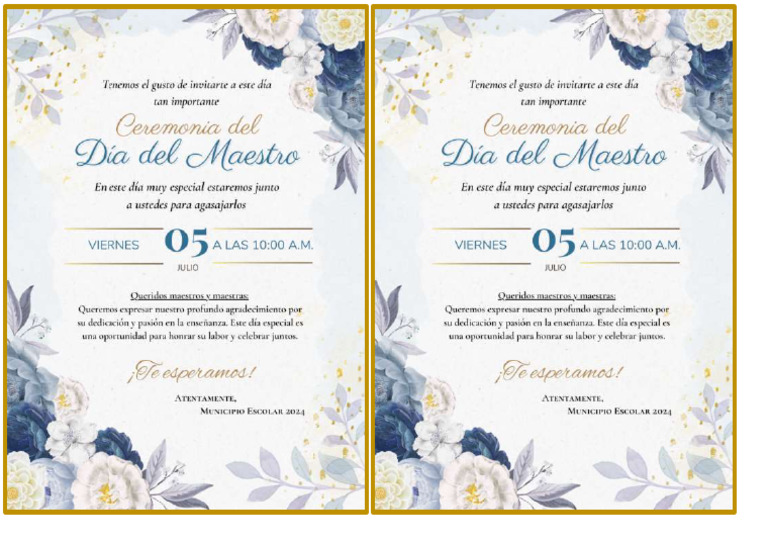 Invitaciones | PDF