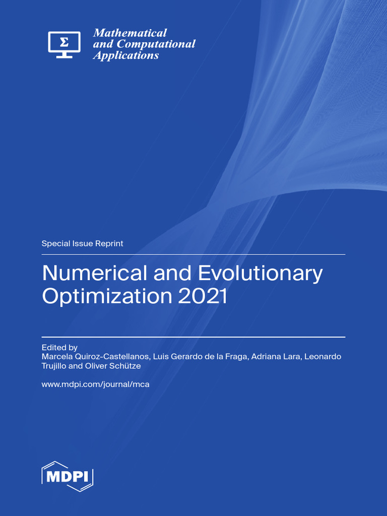 Numerical and Evolutionary Optimization 2021 | PDF | Machine Learning ... Numerical and Evolutionary Optimization 2021 | PDF | Machine Learning ...