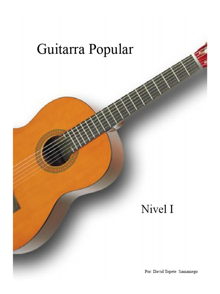 Curso de Guitarra Popular Nivel 1 | PDF | Escala (música) | Acorde (Música)