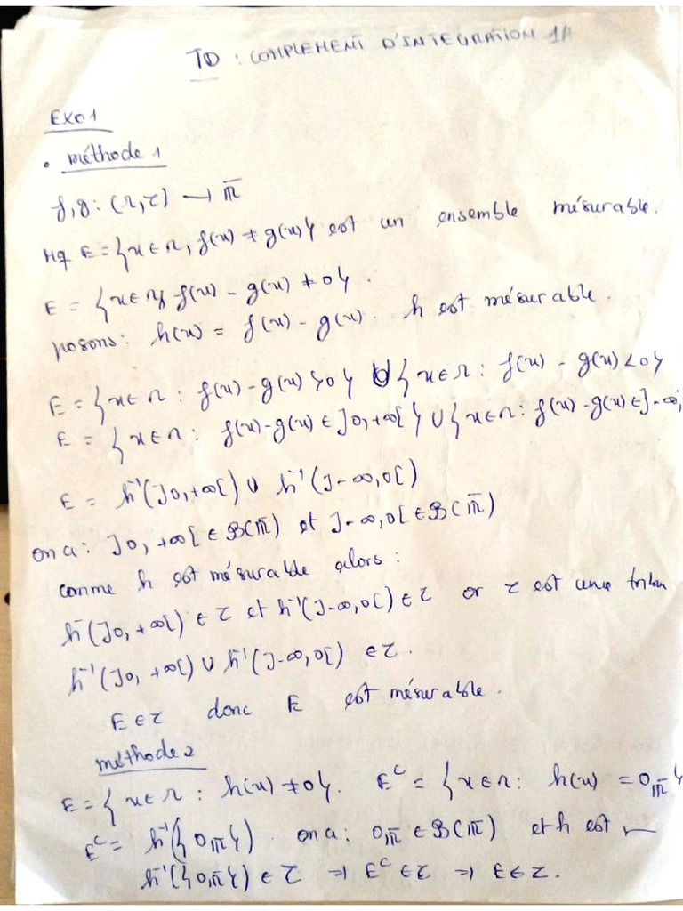 CORRO TD Complement 1A | PDF