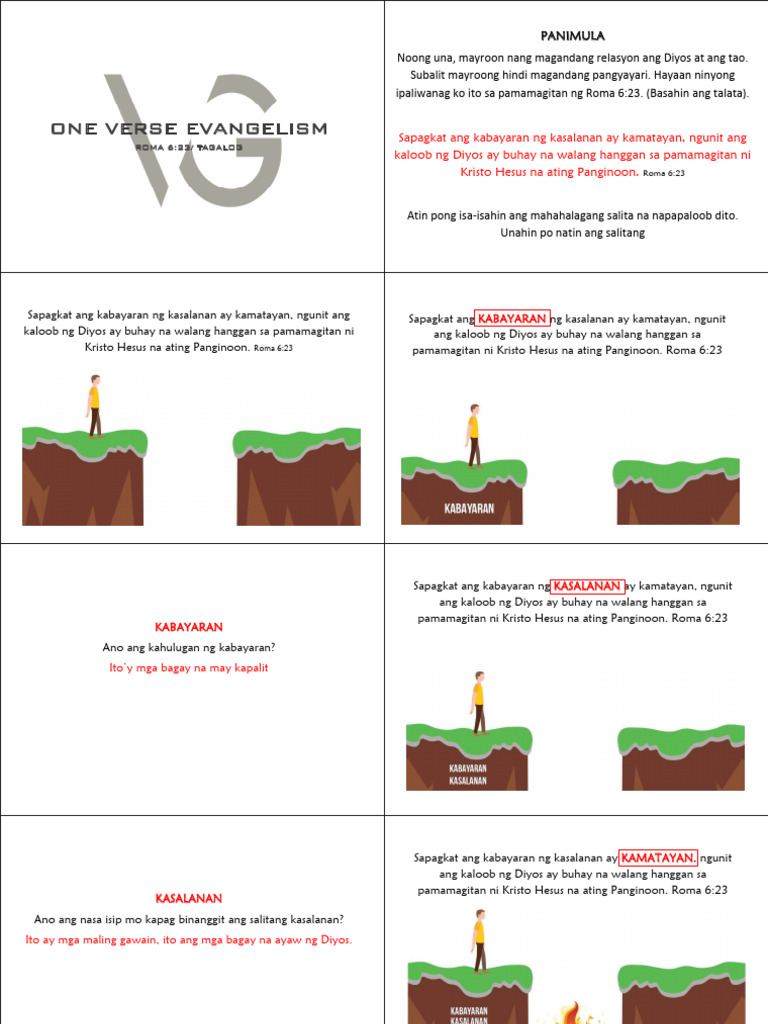 One Verse Evangelism | PDF