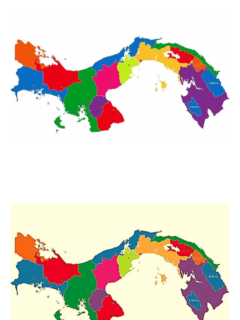 División Política de Panamá | PDF