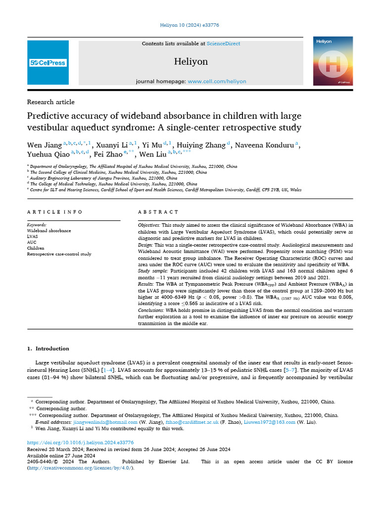 Main | PDF | Ear | Hearing