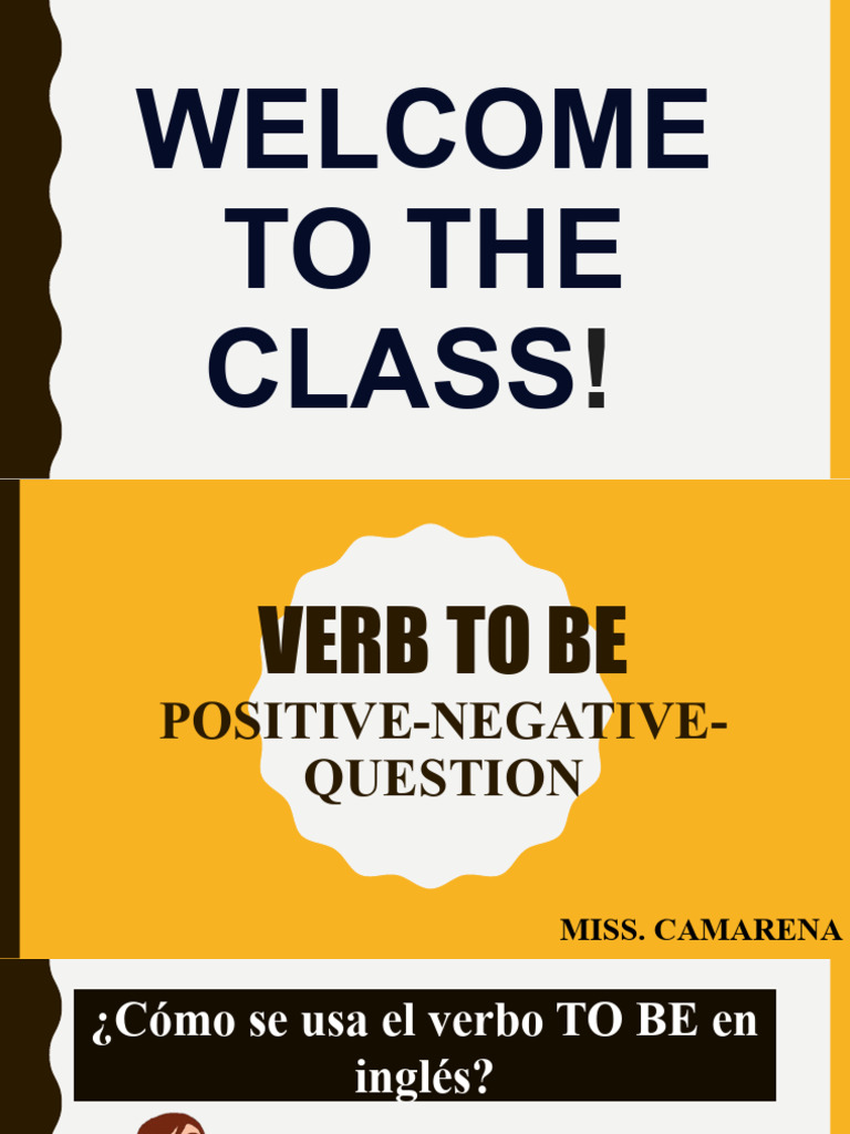 Clase 1 - Verb To Be - WH Questions | PDF | Sustantivo | Gramática