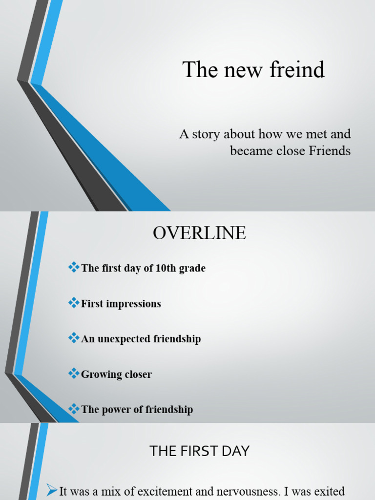 The New Freind PPT English | PDF