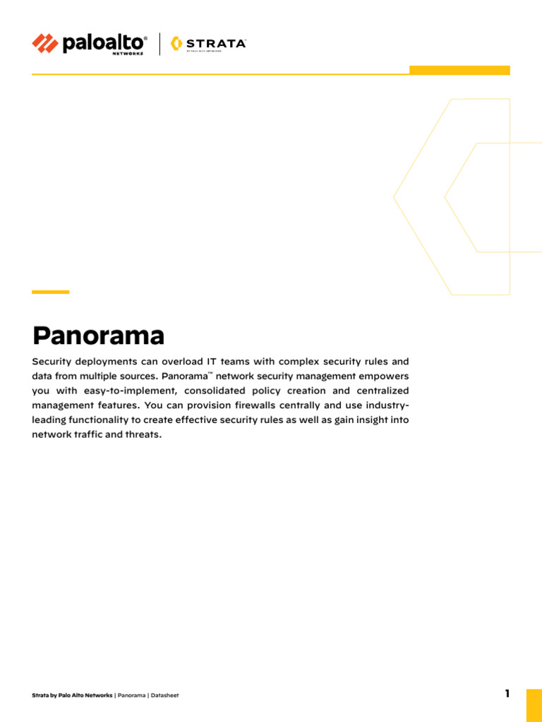 Panorama | PDF | Security | Computer Security