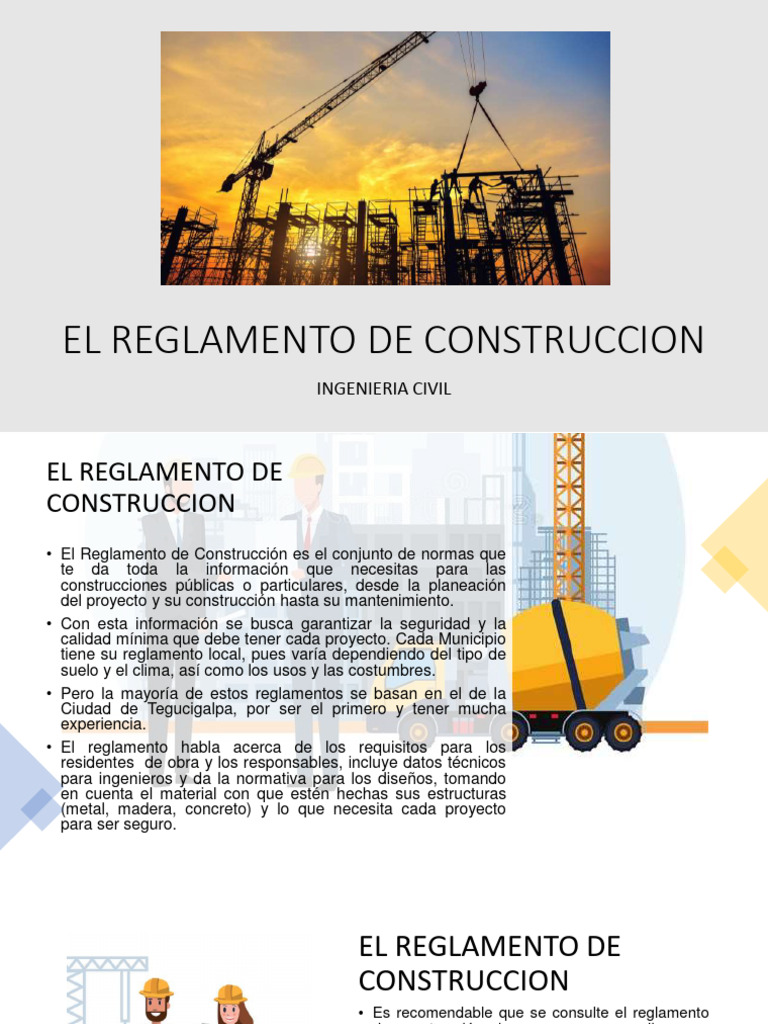 Reglamento Construcción Honduras | PDF | Hormigón | edificio