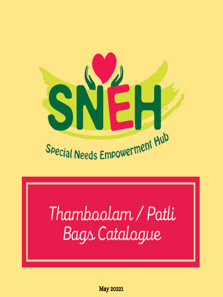 Tamboolam and Potli Bags | PDF | Textiles | Textile Arts