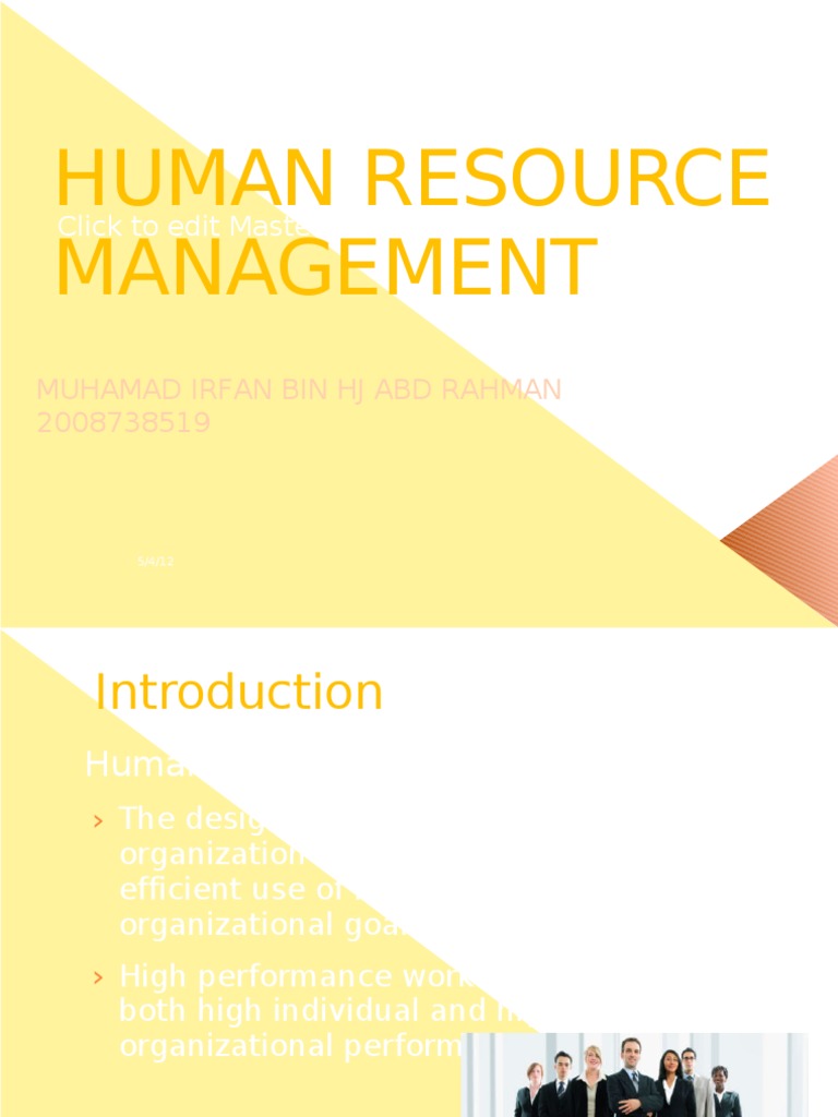 Human Resources Management | PDF | Human Resource Management | Labor
