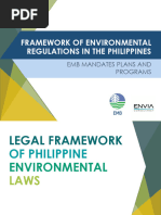 Philippine Environmental Management Laws | PDF | Environmental Impact ...