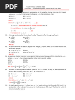 Physics Differentiation Questions Class11 | PDF