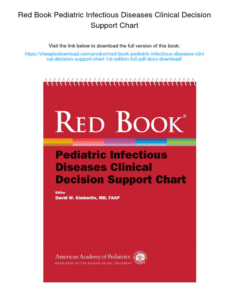 Red Book Pediatric Infectious Diseases Clinical Decision Support Chart ...