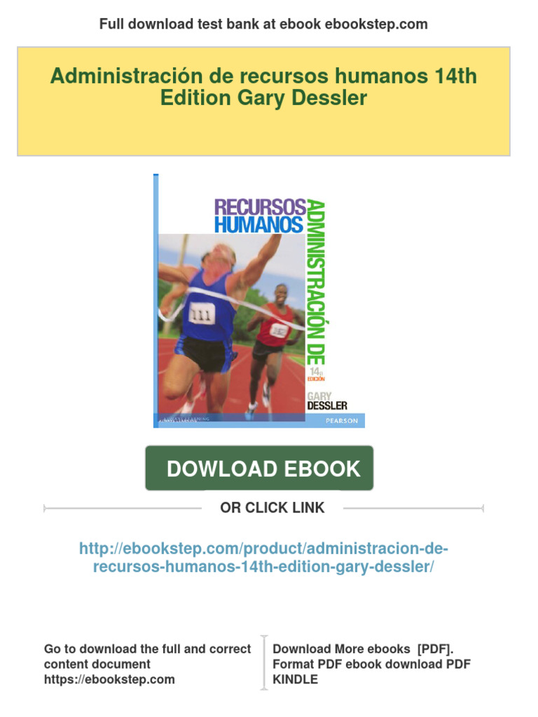 Get Administración de Recursos Humanos 14th Edition Gary Dessler Free All Chapters | PDF ...