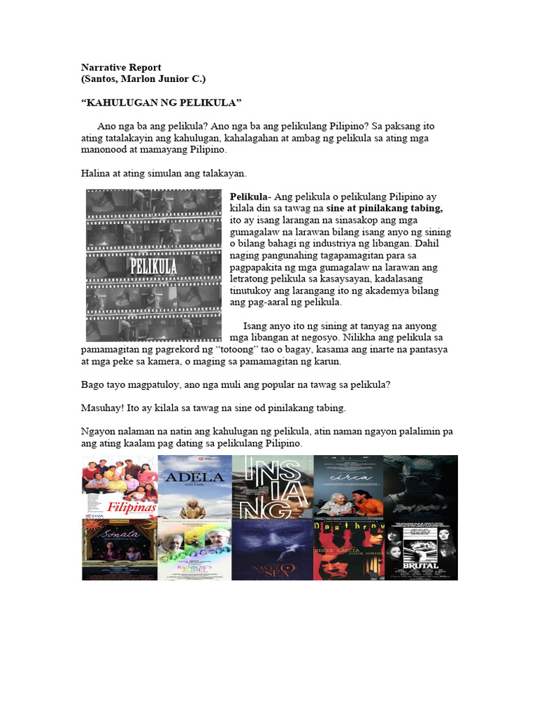 Narrative Report | PDF