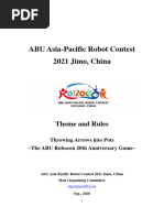 ABU Robocon 2026 Rulebook V1.0 | PDF | Chinese Martial Arts | Wi Fi