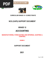 Accounting Grade 12 Cash Flow Statement Notes | PDF | Cash Flow ...