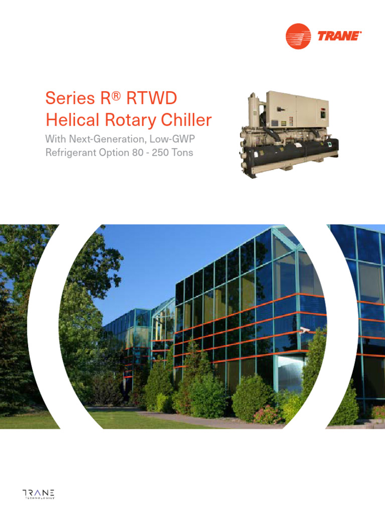 Chiller Serie RTDW | PDF | Water | Engineering Thermodynamics