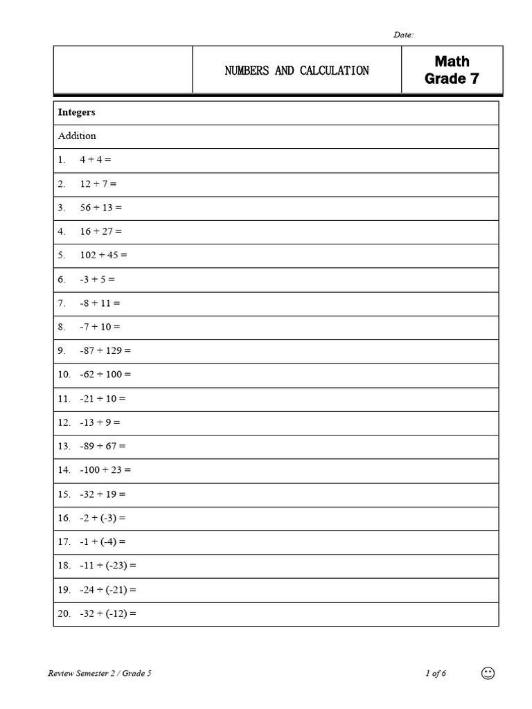 Chapter 1 | PDF | Arithmetic | Mathematics
