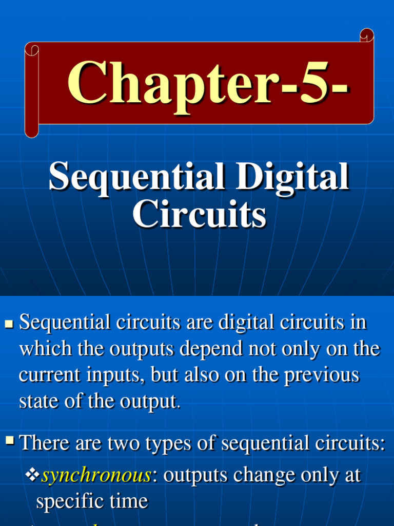 Chapter 5 Pdf Digital Electronics Computer Engineering