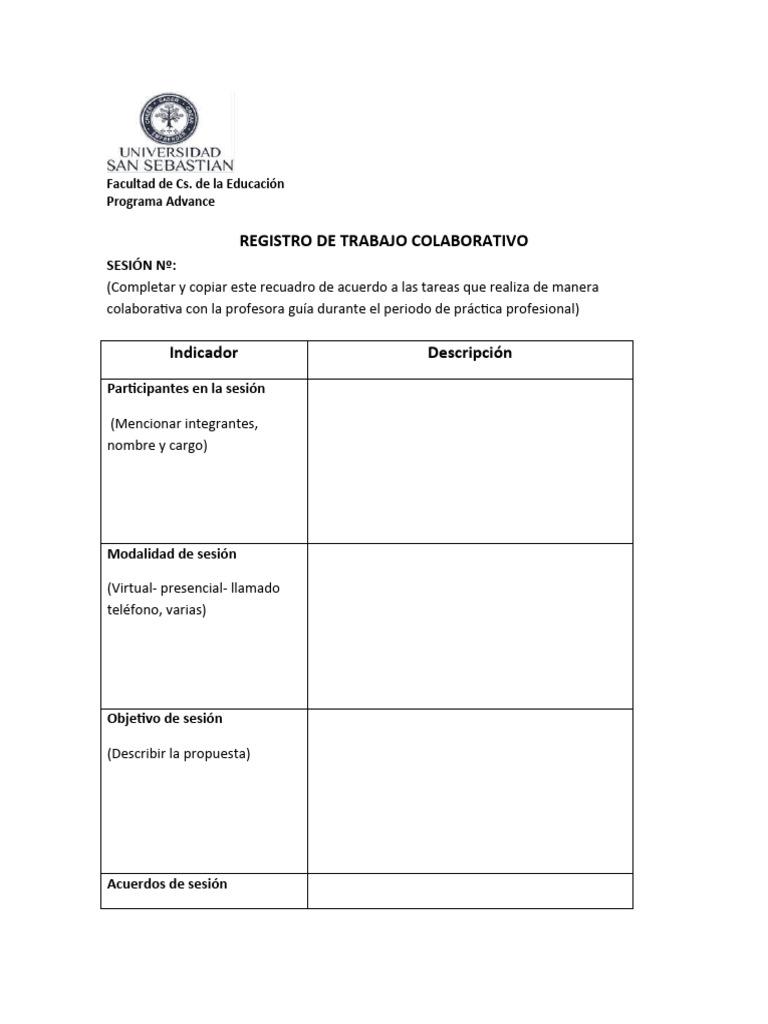 Pauta Evaluación Trabajo Colaborativo Actualizado | PDF