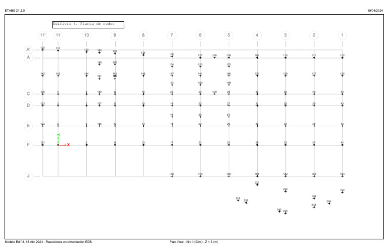 Edif 4 - Planta de Nodos | PDF